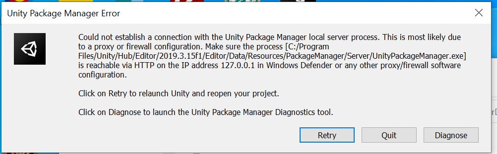 Package Manager Error - Unity Engine - Unity Discussions