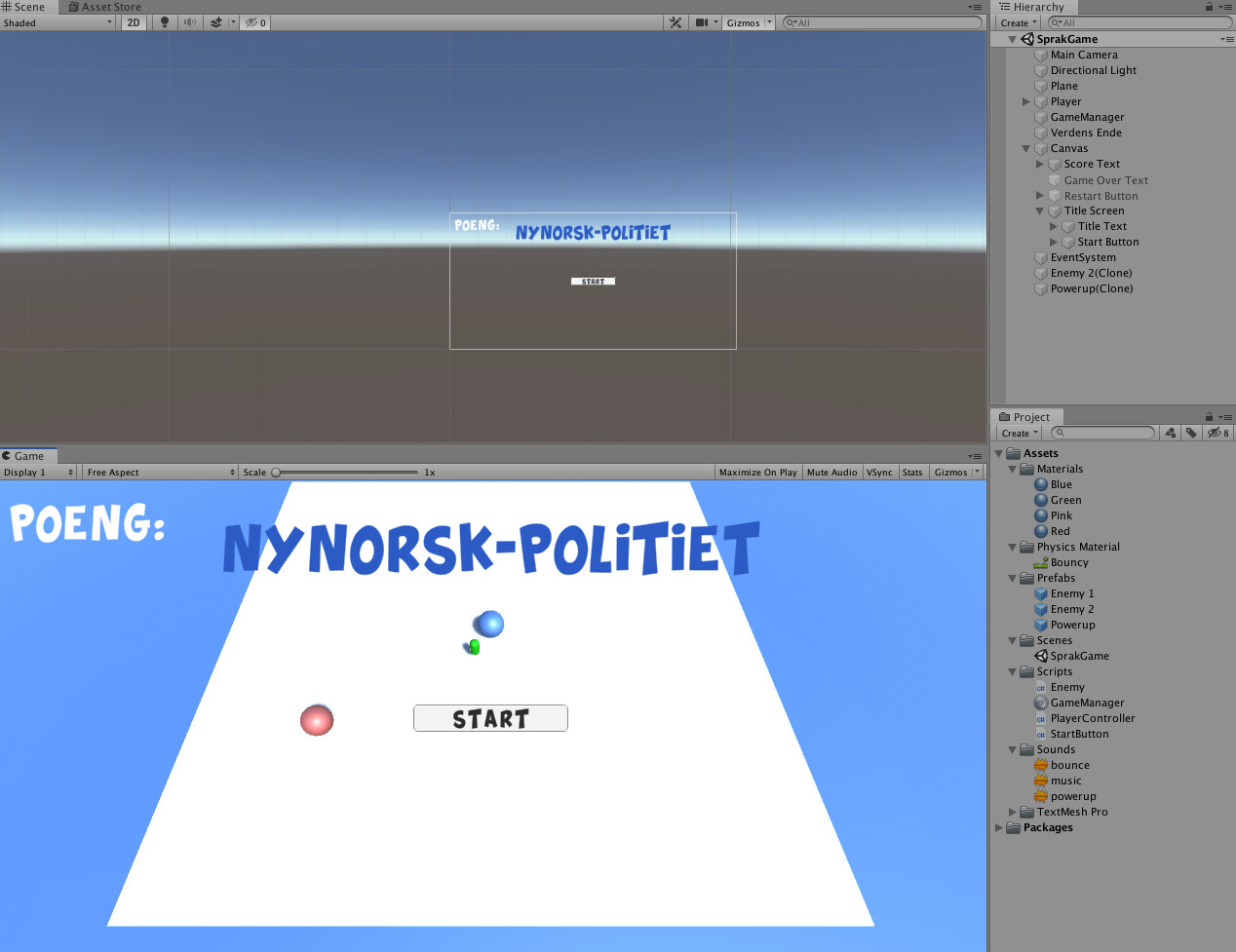 How to avoid game starting before start button is clicked? - Questions & Answers - Unity Discussions