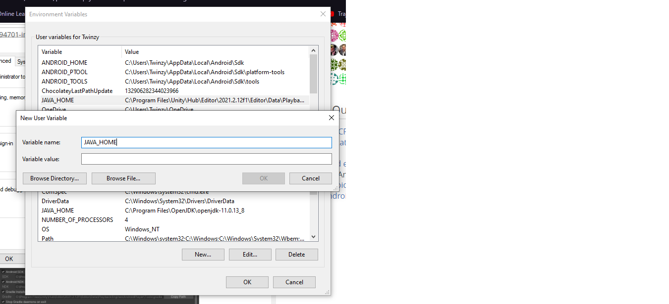 Picked up JAVA_TOOL_OPTIONS: -Dfile.encoding=UTF-8 - Questions & Answers - Unity Discussions