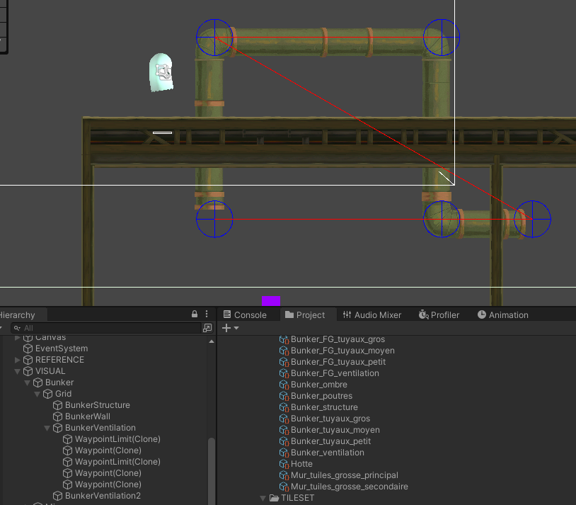 Tiling rules: set the hierarchical prefabs in the same order as they are brushed. - Unity Engine ...