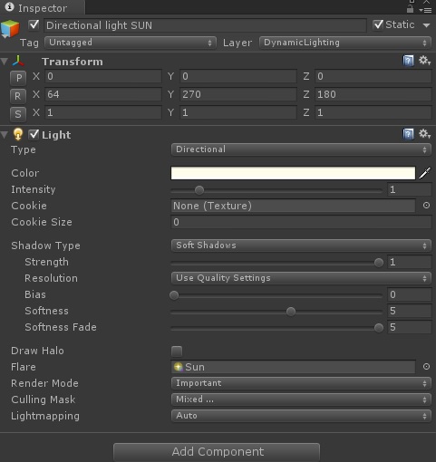 Flickering shadows from directional light at certain camera angles ...