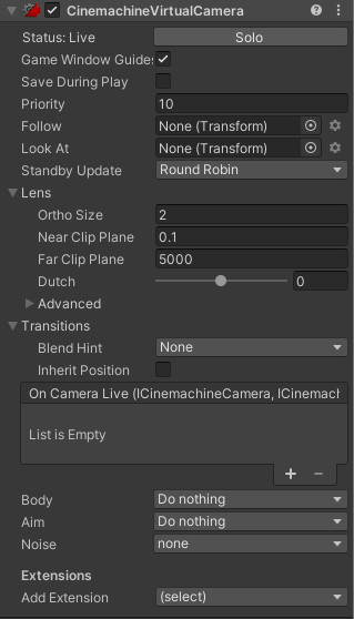 Cinemachine Does Not Follow Instantiated Player Unity Engine Unity Discussions 8621