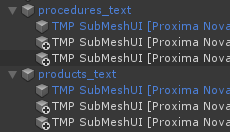 Is there a reason why "TMP SubMeshUI" is visible and serialized? - Unity Engine - Unity Discussions