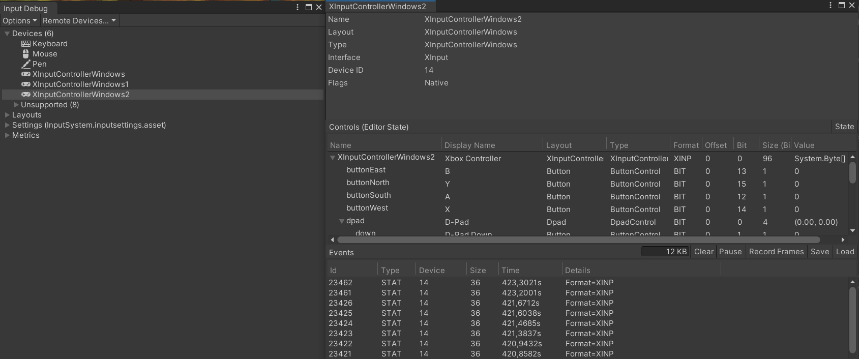 New Input System Doesnt Seem To Detect My Gamepad Unity Engine Unity Discussions 3199