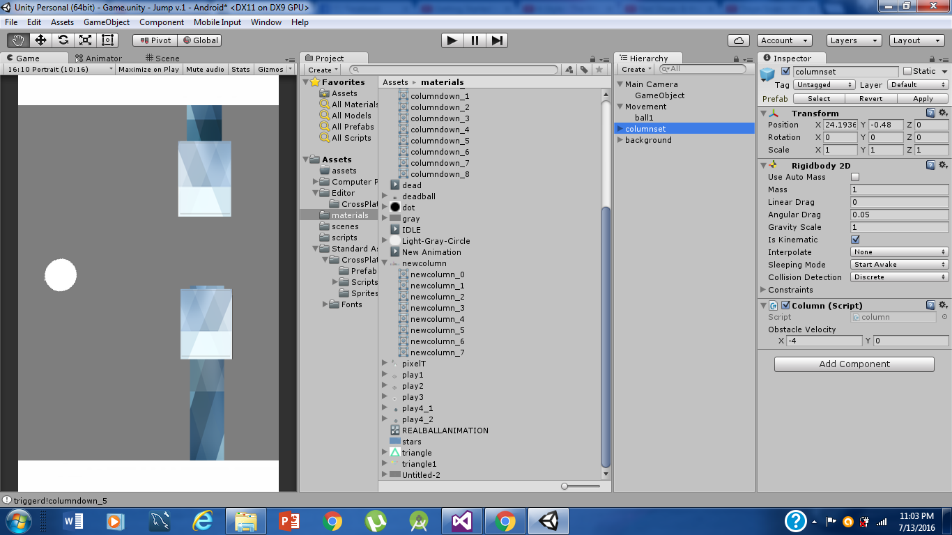 My 2d objects won't collide with each other - Unity Engine - Unity Discussions