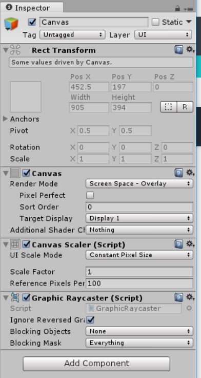 My Canvas Is In The Scene But Not On The Camera [solved] Questions And Answers Unity Discussions