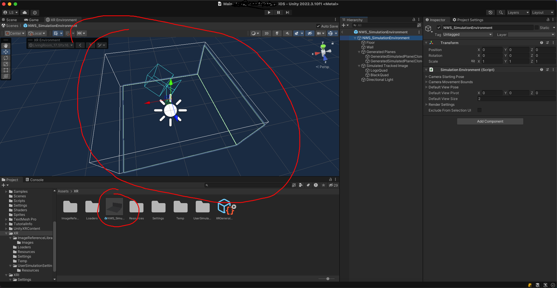 XR Environment Simulator not working, appearing transparent in the editor. - Unity Engine ...