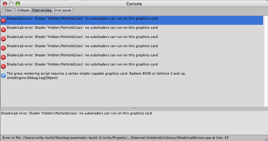 Issues using "grass generator" script - Unity Engine - Unity Discussions
