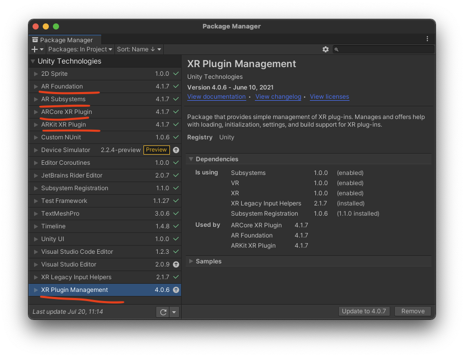 No active UnityEngine.XR.ARSubsystems.XRDepthSubsystem is available. - Unity Engine - Unity ...