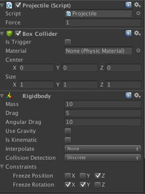 Rotate a projectile on Z axis for a 2D Game played on X and Y axis? - Questions & Answers ...