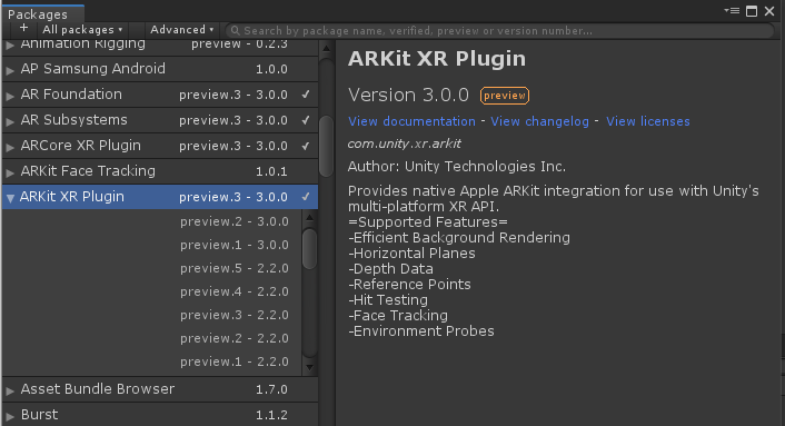 [SOLVED]How to install ARKit.XR with ARFoundation 3.0 ? - Unity Engine - Unity Discussions