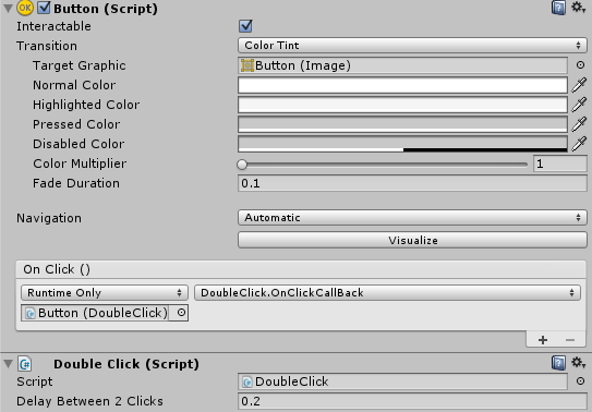 Double Click problems with NGUI? - Questions & Answers - Unity Discussions