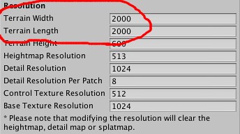Can't change the size of the terrein - #2 by tanoshimi - Questions & Answers - Unity Discussions