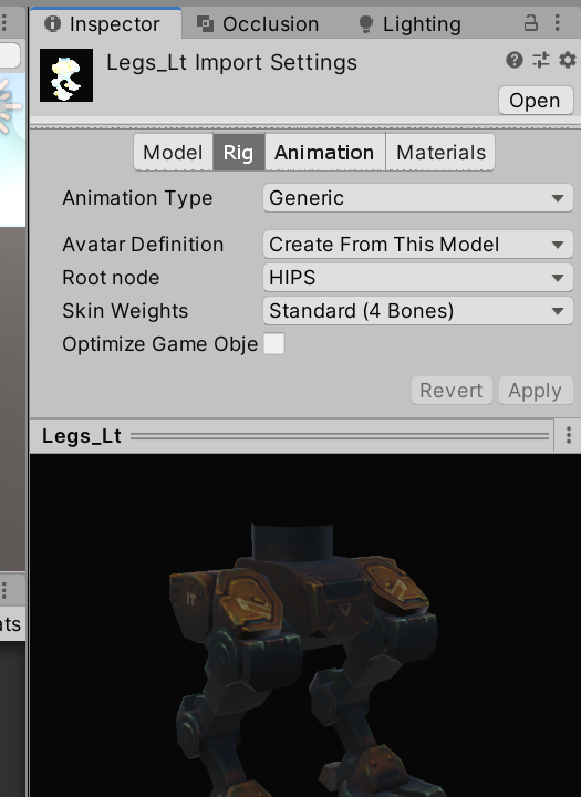 Rig moves, geometry stays static in MyFirstAnimation sample with custom ...