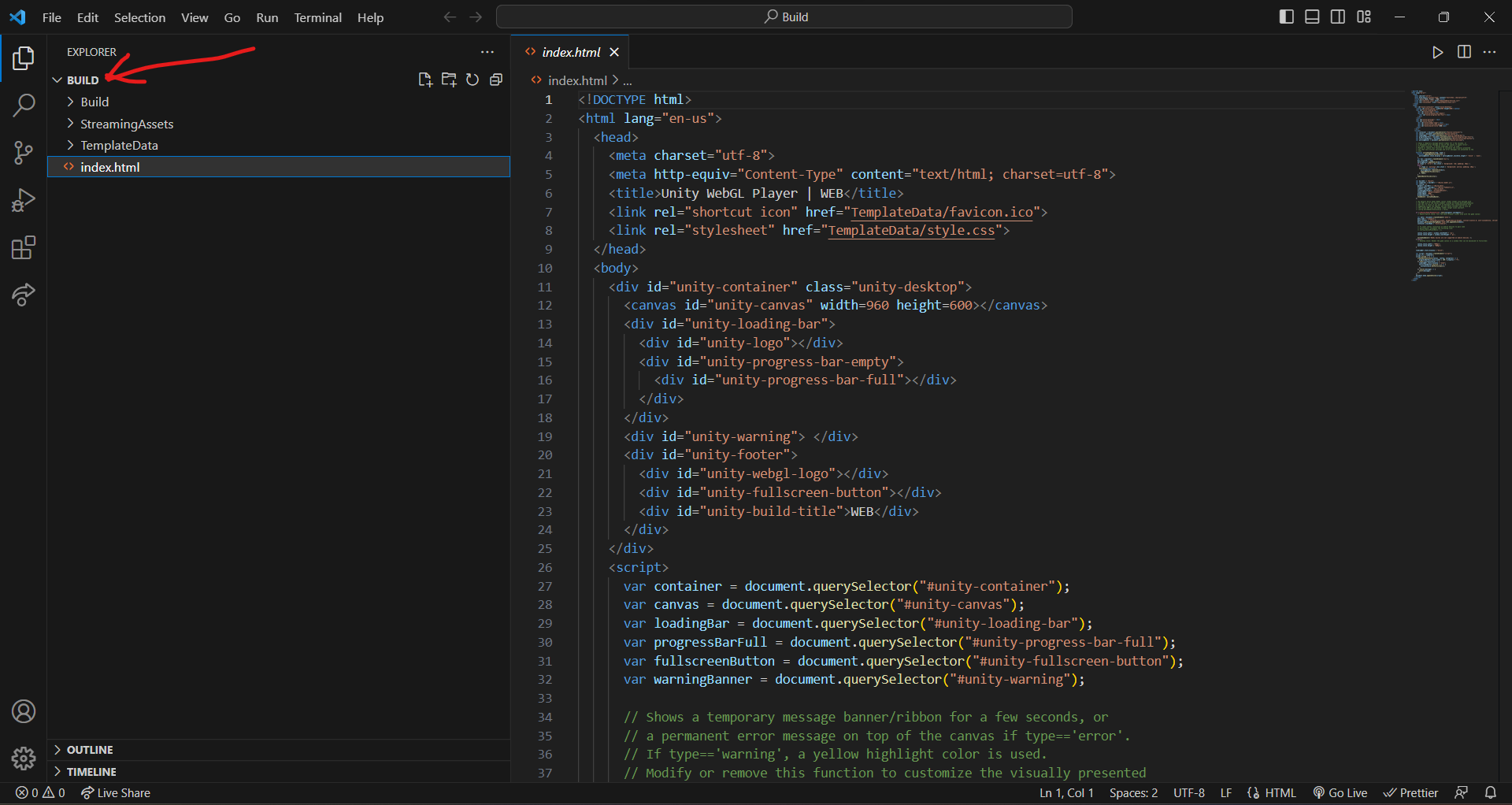 How to manually start a localhost version of WebGL build - Page 2 - Unity Engine - Unity Discussions