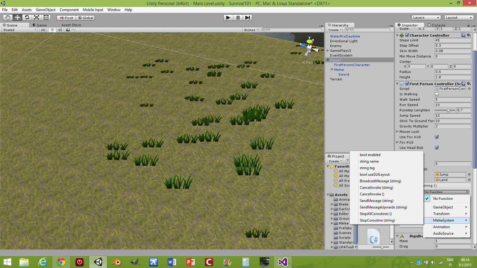 Accesing variables through other scripts in Unity 5 - Unity Engine - Unity Discussions
