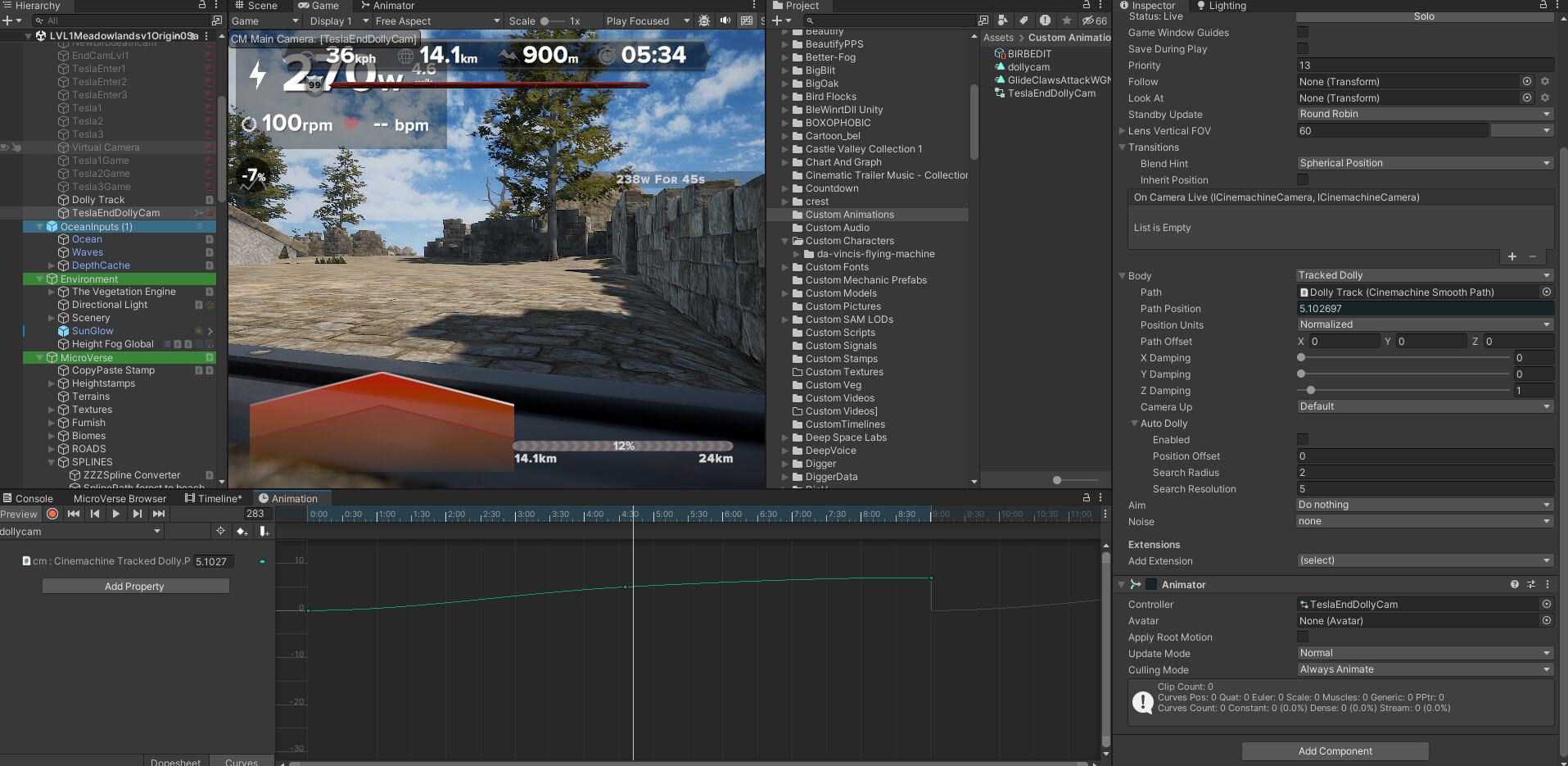 Cant scrub along a timeline OR animator with tracked dolly virtual cam. - Unity Engine - Unity ...