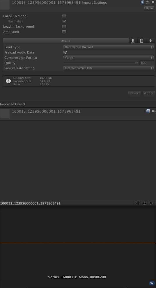 Something strange when use UnityWebRequestMultimedia to load 16000 frequency mp3 - Unity Engine ...