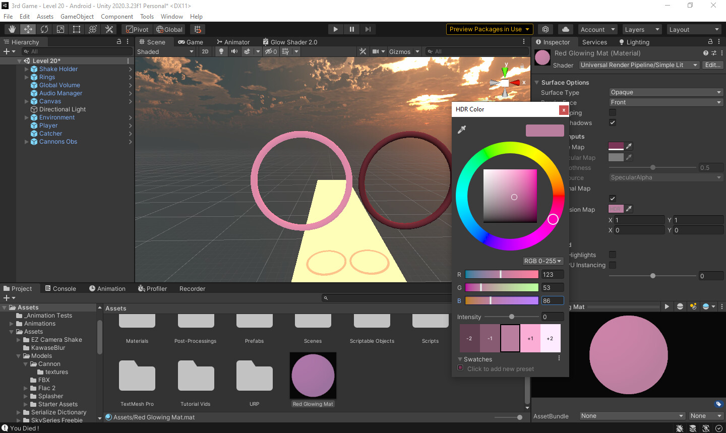 Why is emissive glow going to white? - Questions & Answers - Unity Discussions