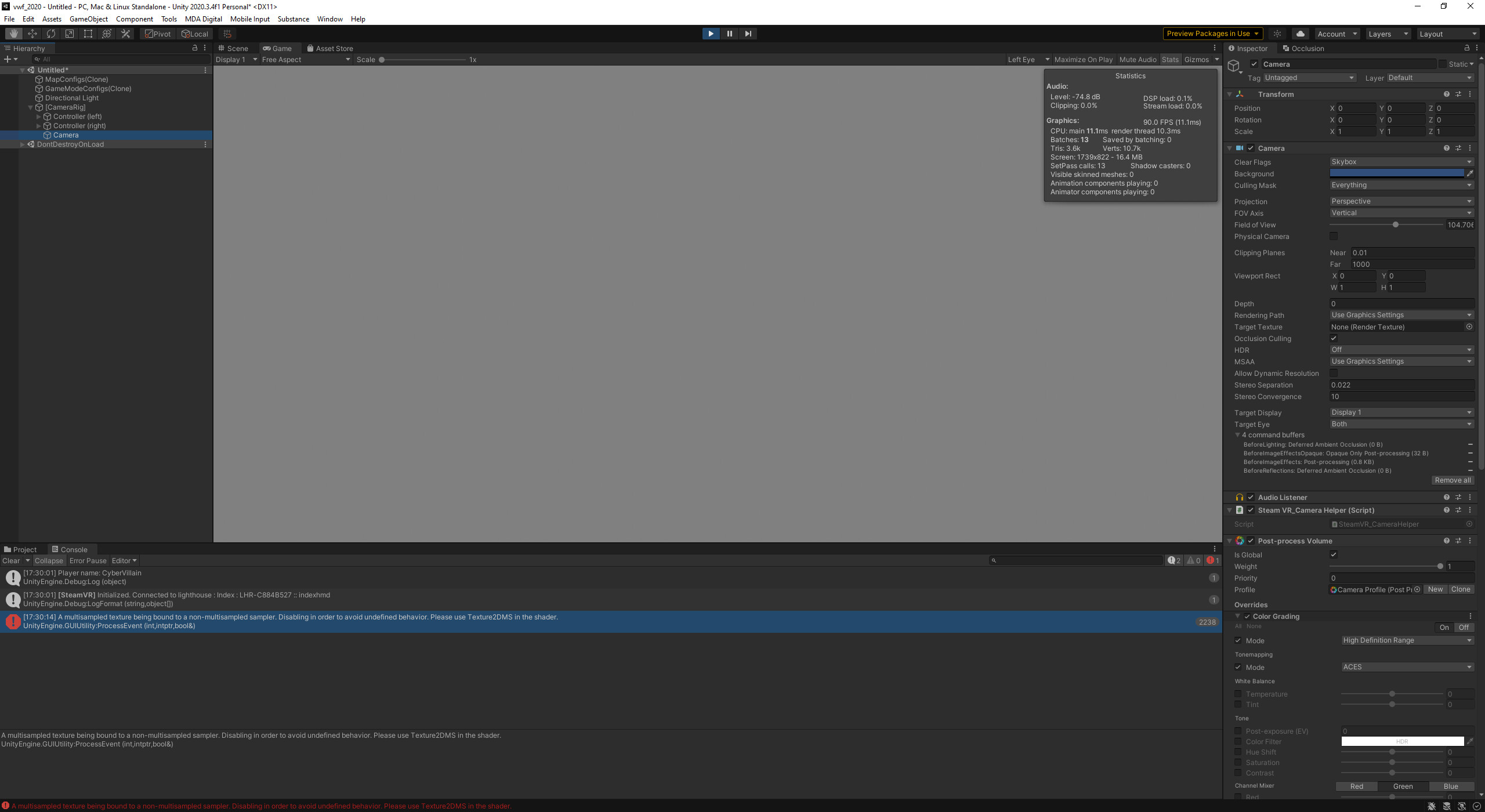 Tonemapping in VR - Unity Engine - Unity Discussions