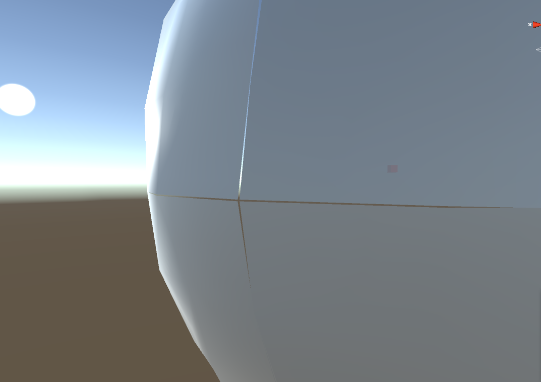 Remove seams between curved geometry - Unity Engine - Unity Discussions