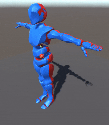 Rotate object based on its relative position to a skinned mesh's bone - Unity Engine - Unity ...