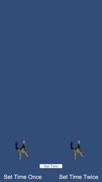 How can I set the time of the AnimationClipPlayable without affecting the character's position ...