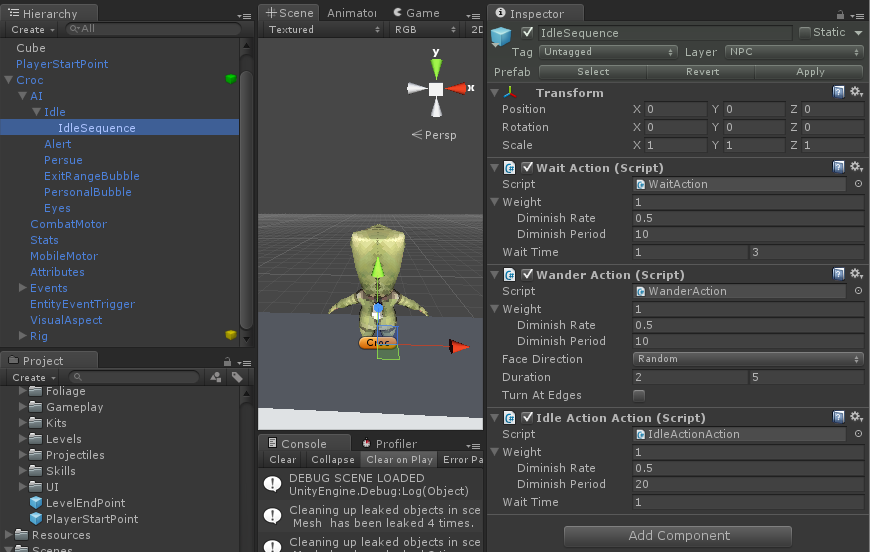 Designing a flexible, re-usable code architecture for a character system. - Unity Engine - Unity ...