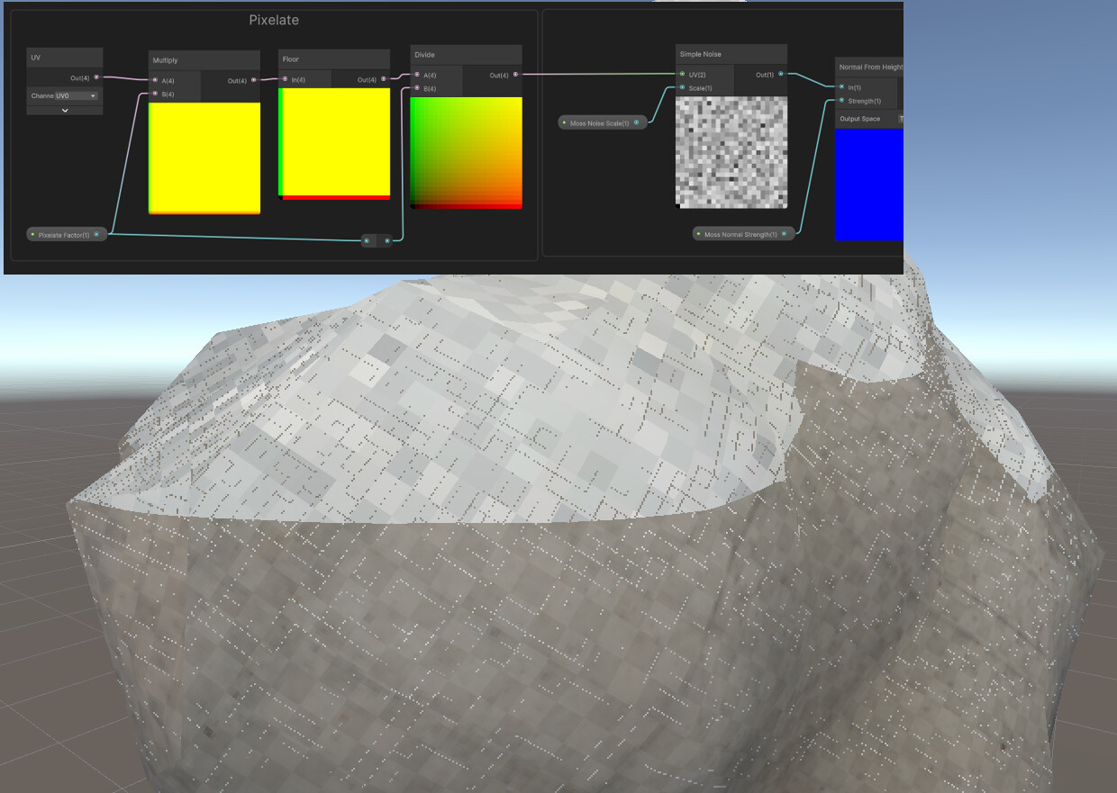 How to pixelate a generated normal noise? - Unity Engine - Unity Discussions