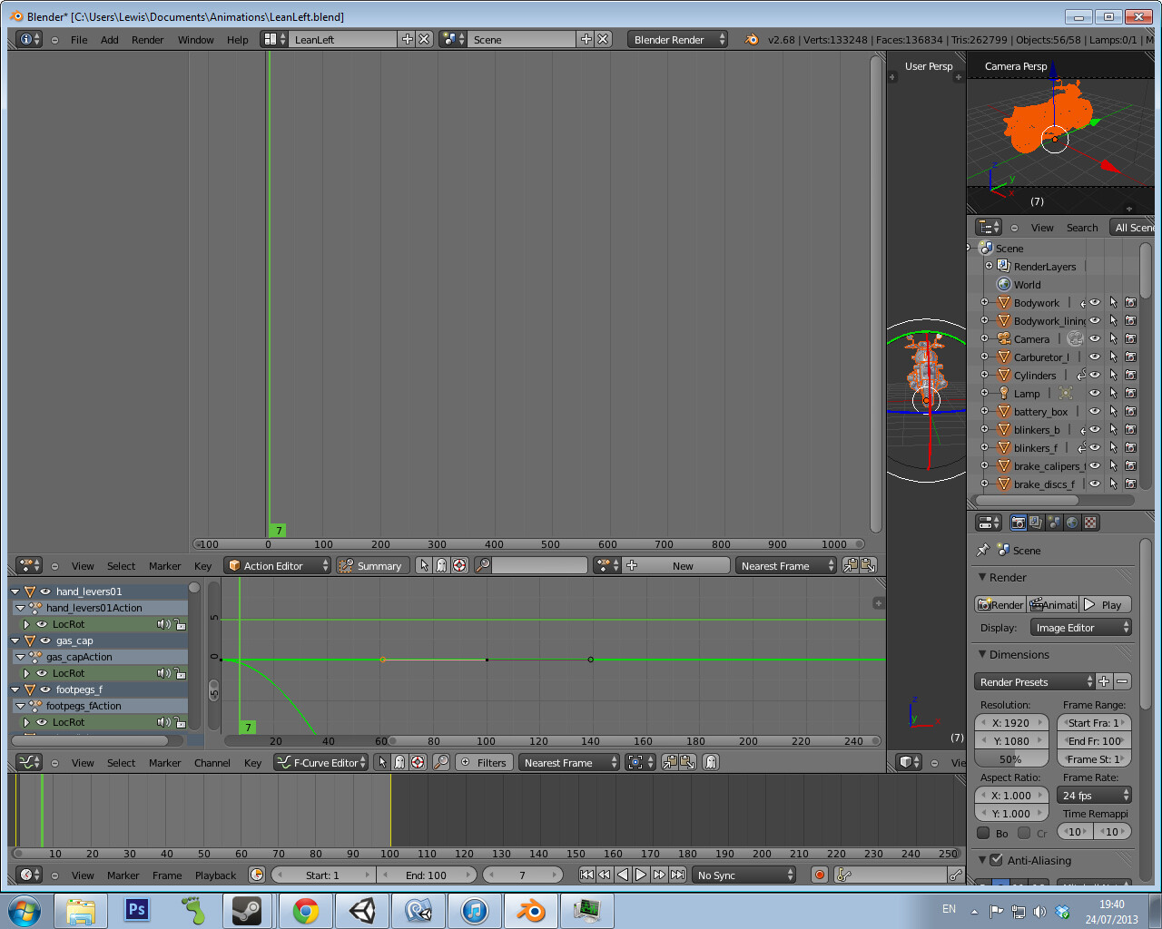 How to export an animation from Blender 2.68 to Unity 4. - Unity Engine - Unity Discussions