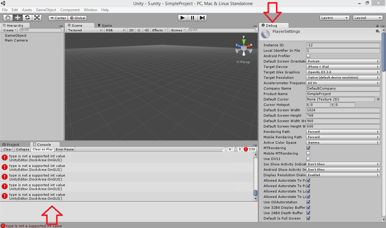 Errors in the console - Unity Engine - Unity Discussions Errors in the console - Unity Engine - Unity Discussions