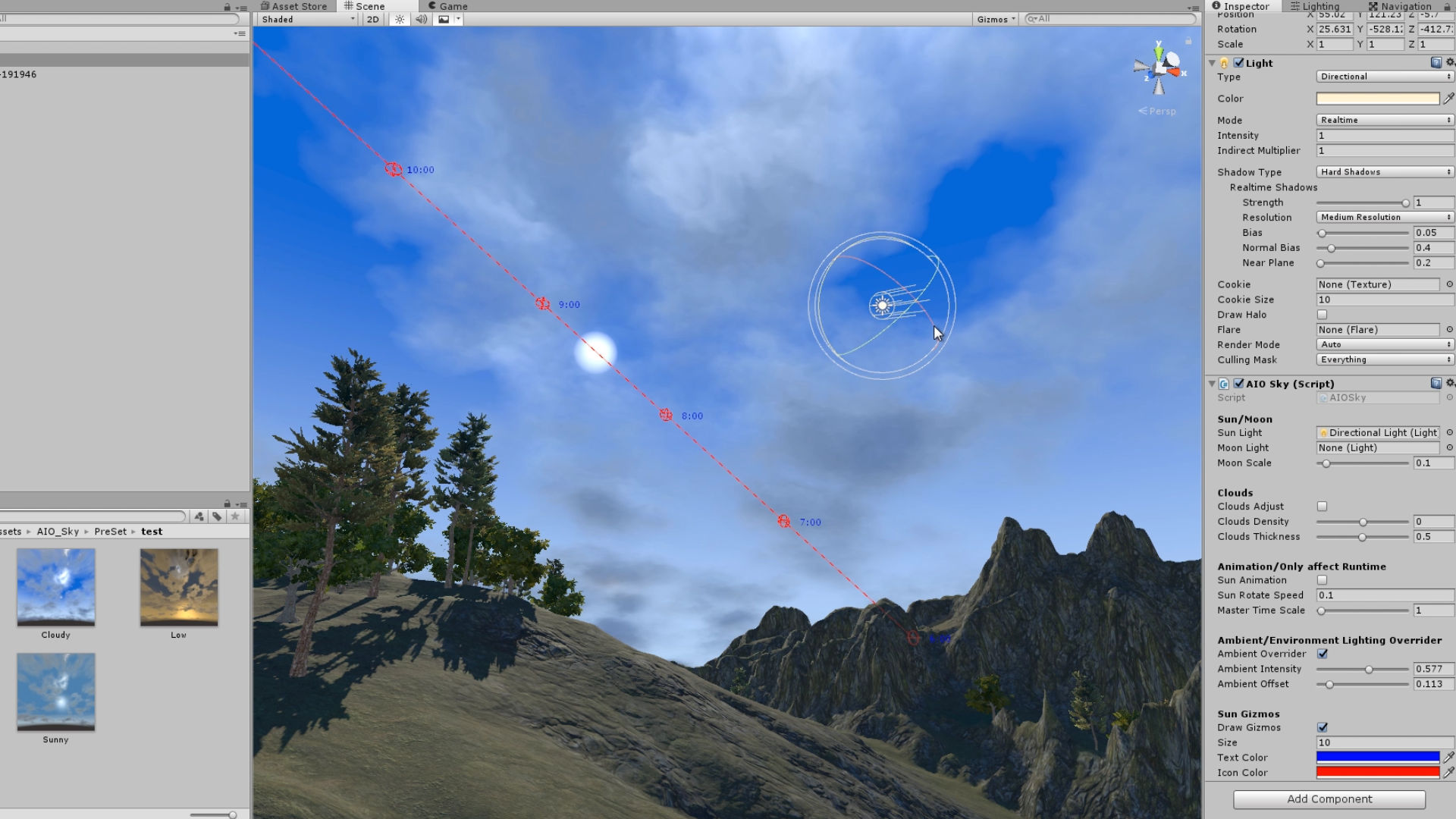 [WIP]AIO Dynamic Sky - Procedural Day-Night Cycle with Sun & Moon ...