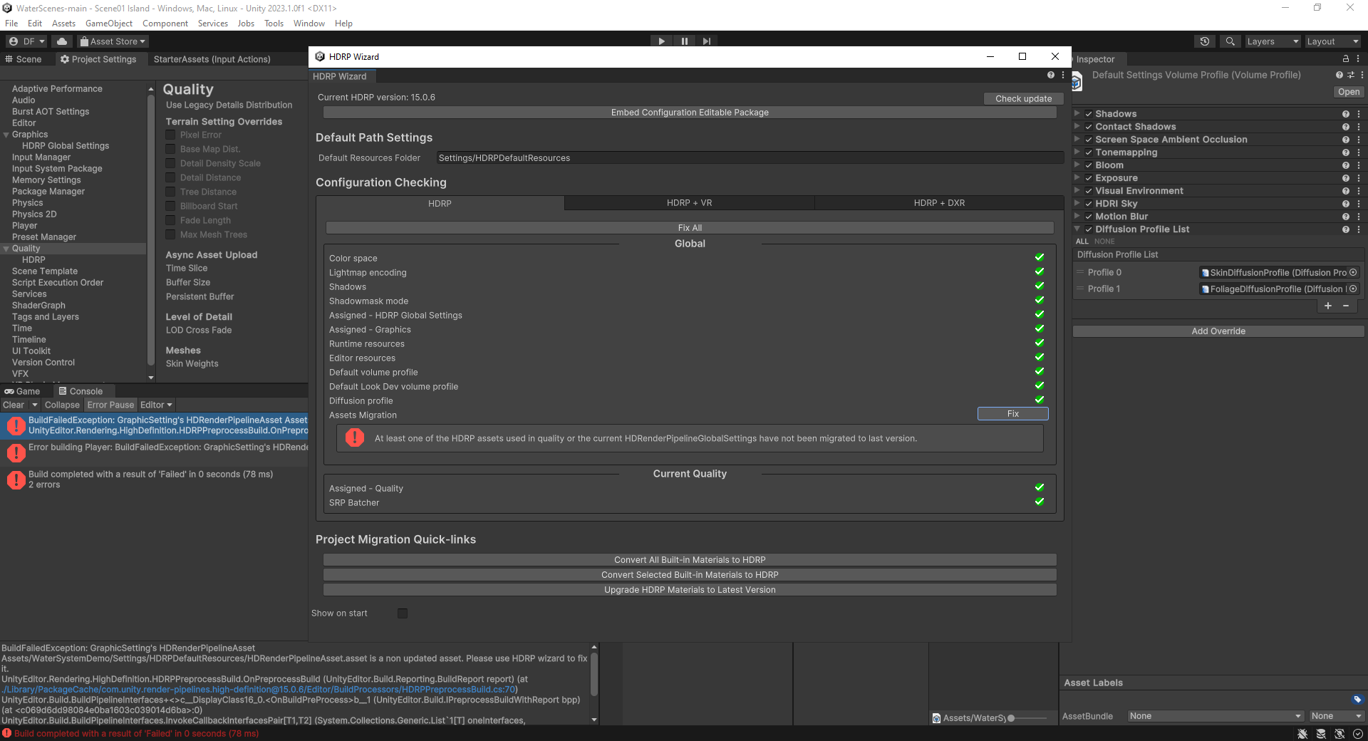 Water System for the High Definition Render Pipeline - Page 28 - Unity Engine - Unity Discussions