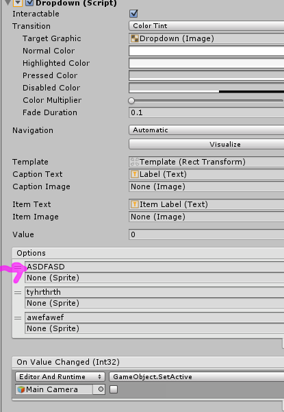 Dropdown UI - Scrambling & reverting. - Unity Engine - Unity Discussions