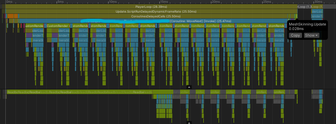 On-demand skinning of SkinnedMeshRenderer - Unity Engine - Unity Discussions
