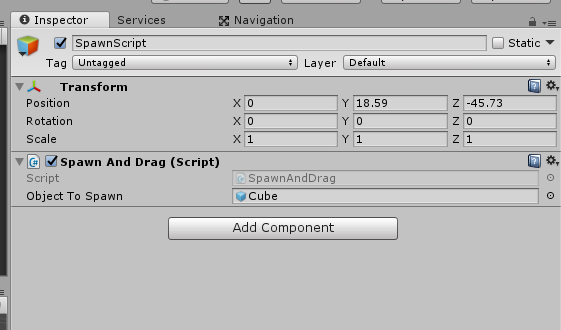 spawn and drag game object without leaving mouse button - Questions & Answers - Unity Discussions