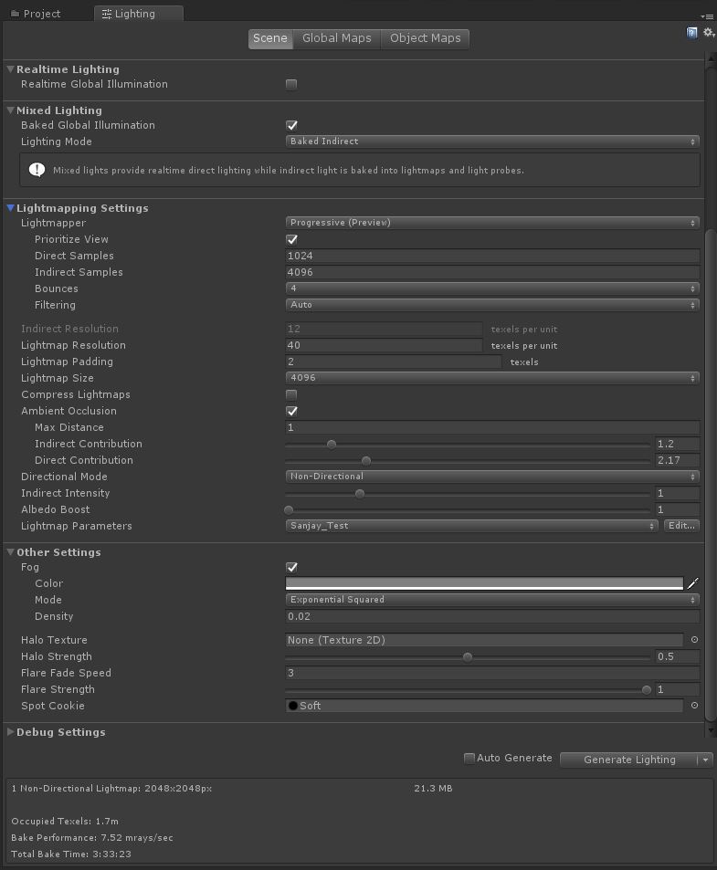 Micro dark spots appears all over in the baked Light map - Progressive LightMapper - Unity ...