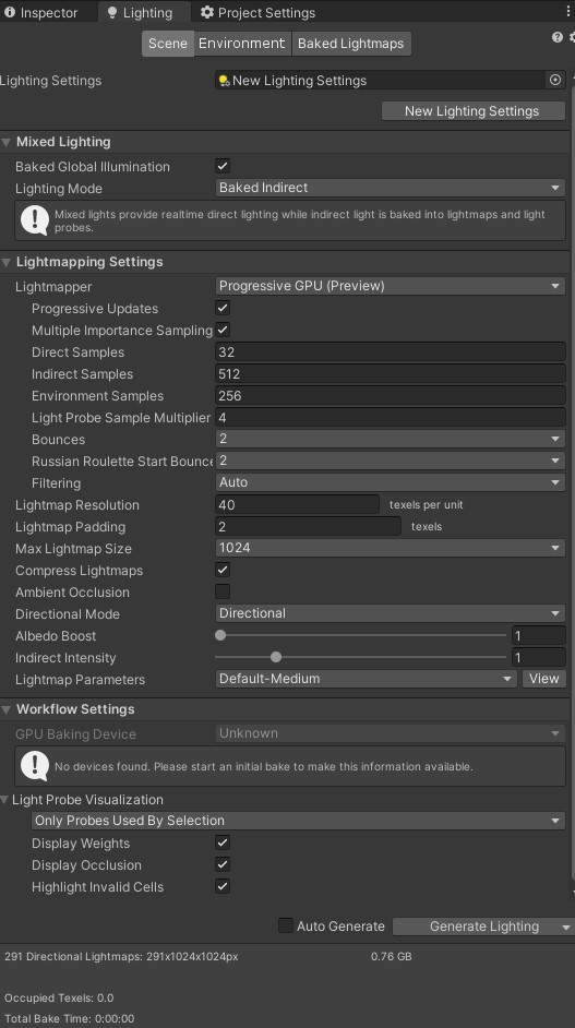 [SOLVED] Improving Lightmap Baking Speeds - Questions & Answers - Unity Discussions