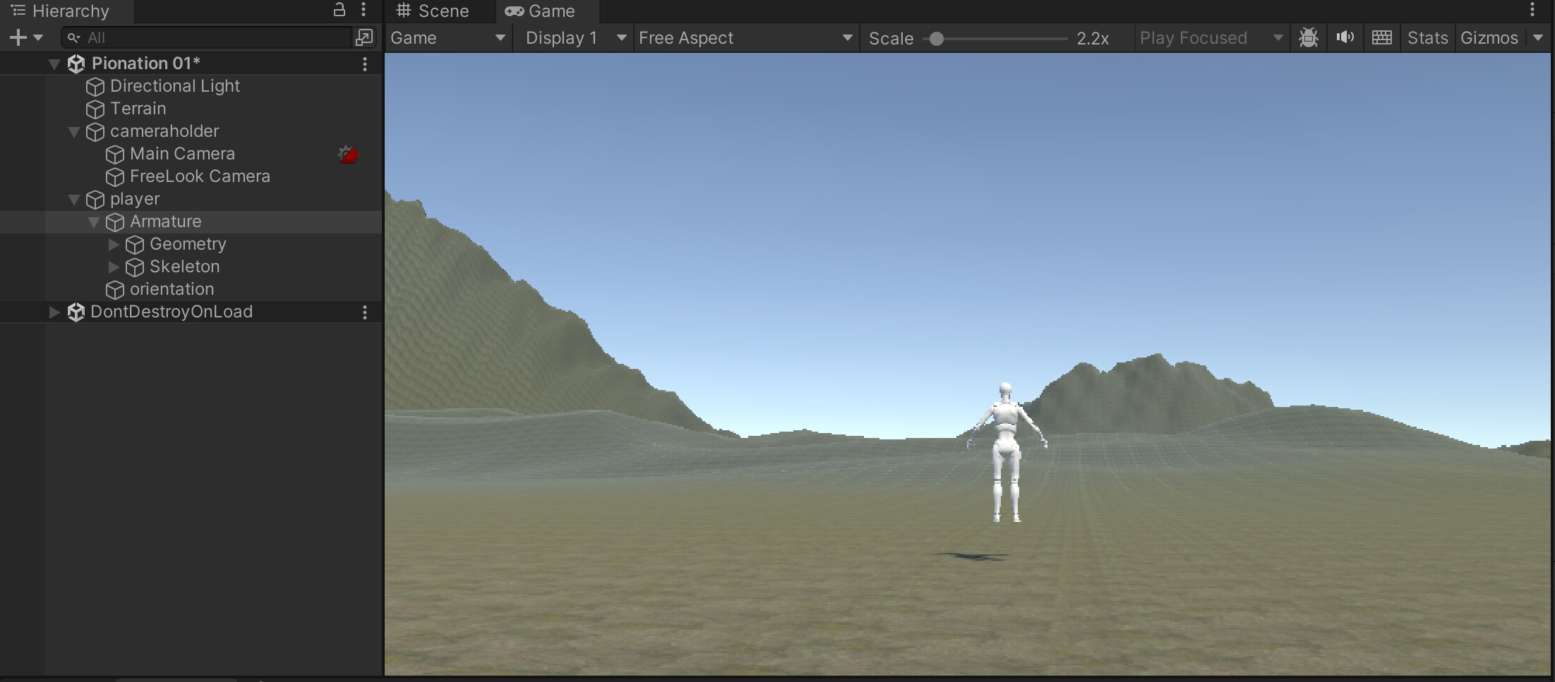 An invisible object under my character, but I do not know what it is, how can i get rid of it ...