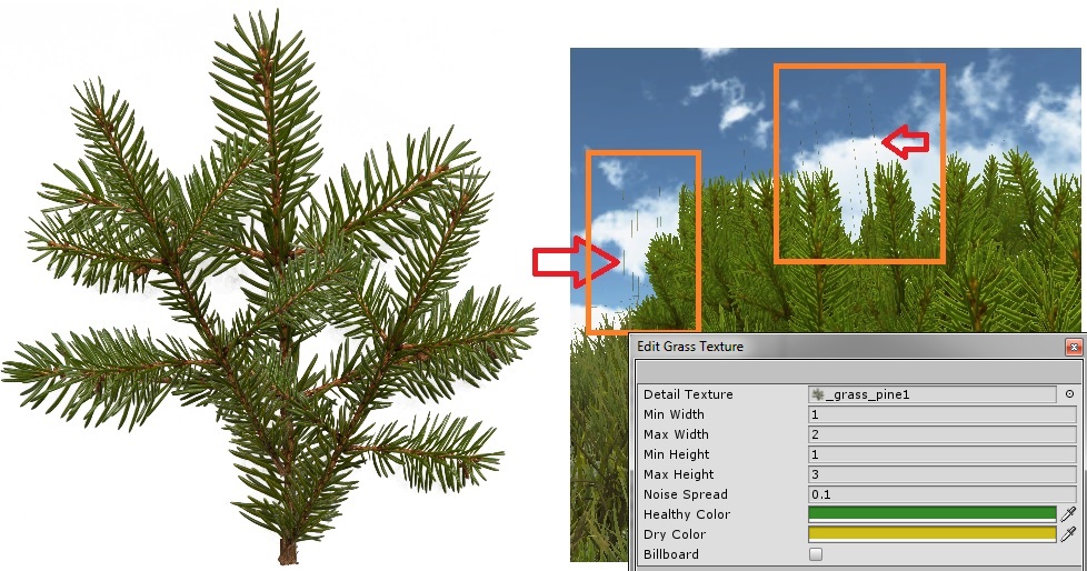 pixel noise around the grass texture - Questions & Answers - Unity ...