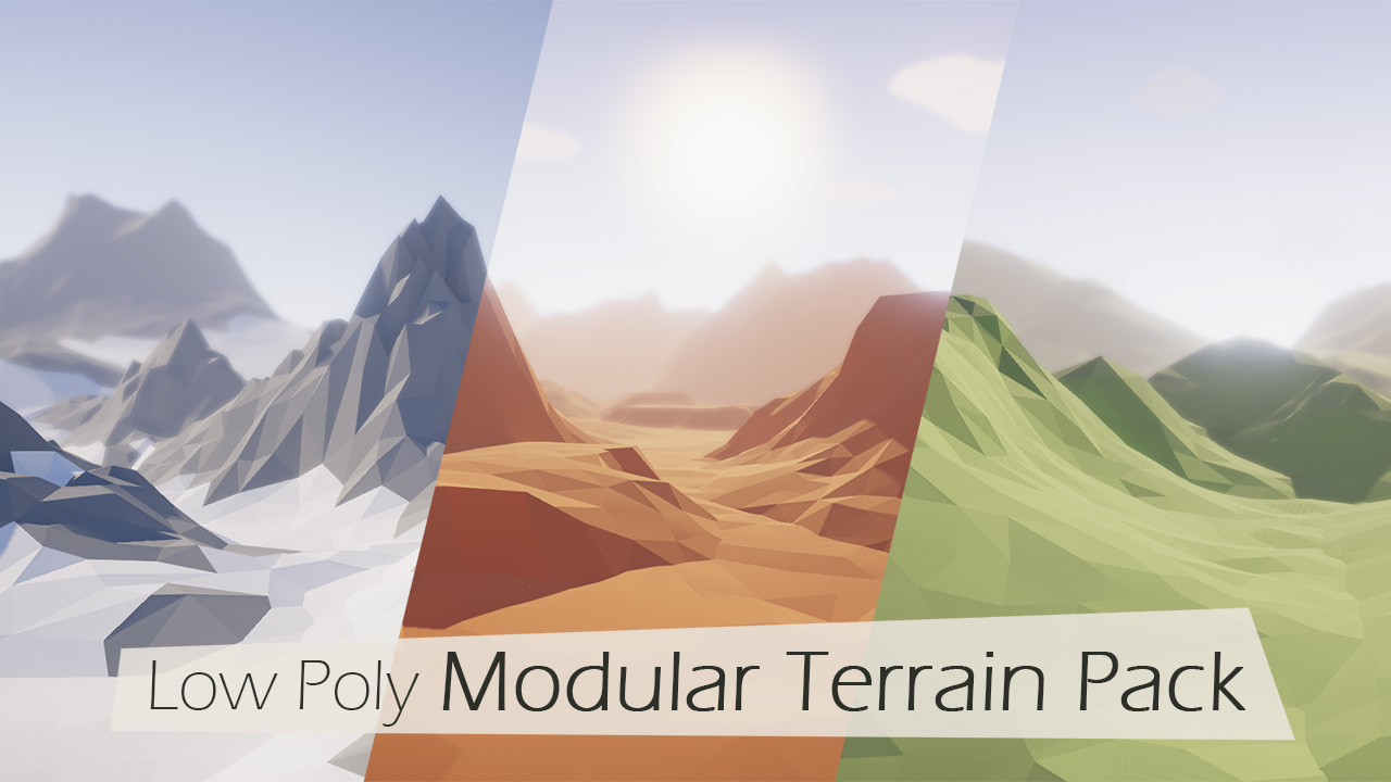 [UPDATED] Low Poly Modular Terrain Pack - v1.2 Update! - Community ...
