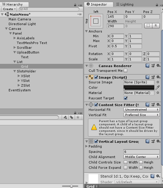 Beginner How To Drag Correctly A Button Centered In The Mouse Location Unity Engine Unity 