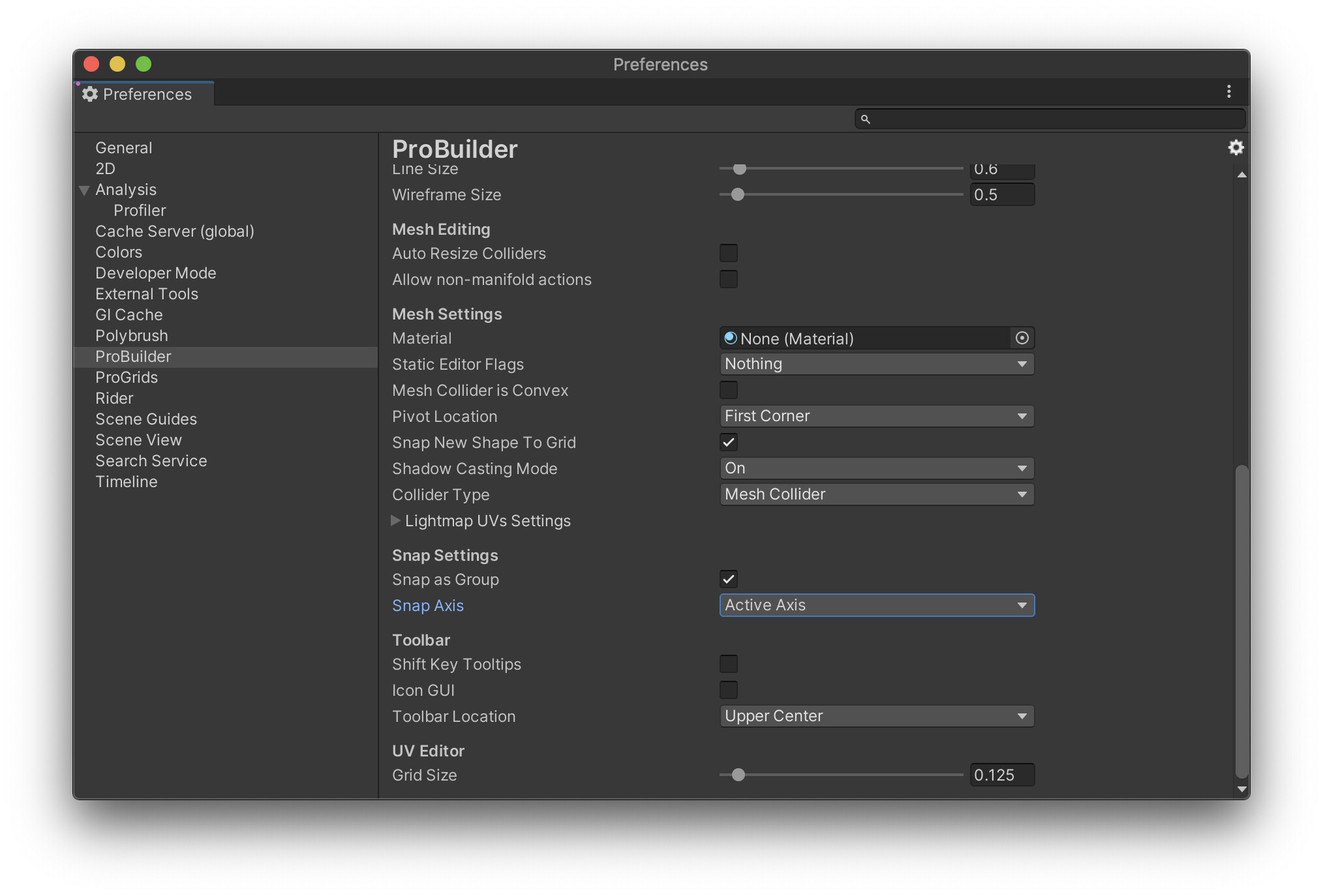 Probuilder How To Snap Face Along One Axis Unity Engine Unity Discussions
