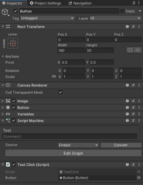 Visual scripting - LifeBar // Button interaction doesn't work ! And I tried a l.o.t of things ...