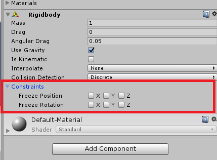 Can you make it where an object can't move along an axis without ...