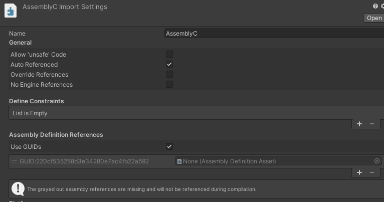 Partial classes using asmdef and asmref - Unity Engine - Unity Discussions