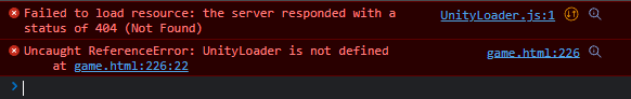 UnityLoader.js missing from WebGL build in Unity 2021.3.14 - project ... UnityLoader.js missing from WebGL build in Unity 2021.3.14 - project ...