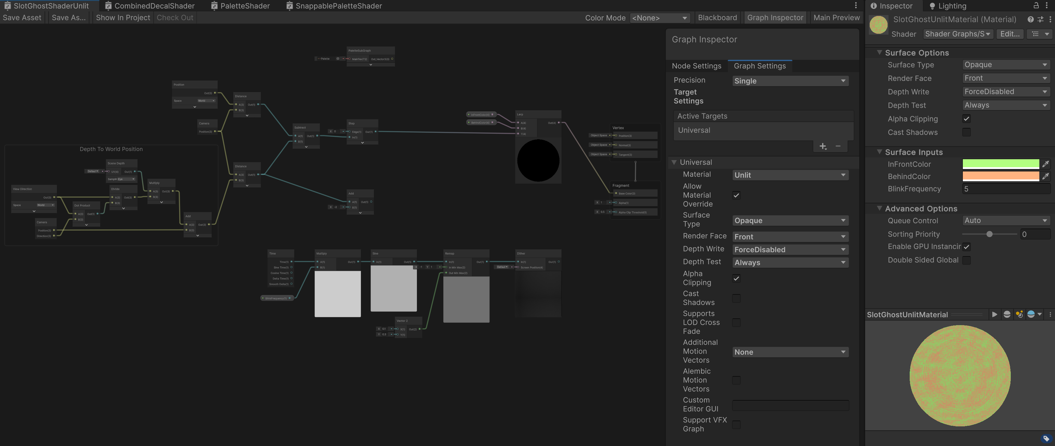 URP opaque material Depth Write (ZWrite) setting is ignored - Unity Engine - Unity Discussions