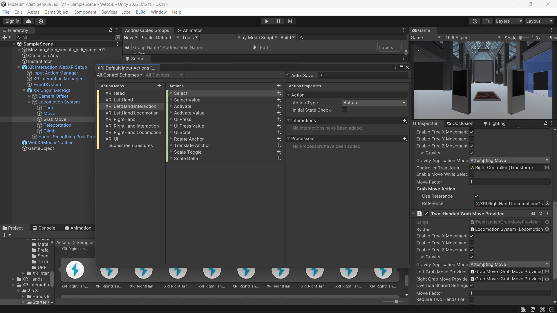 Interaction With 3d Model Not Function When Using Oculus Controller Unity Engine Unity