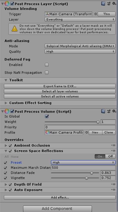 Screen Space Reflection not correct why? - Questions & Answers - Unity Discussions